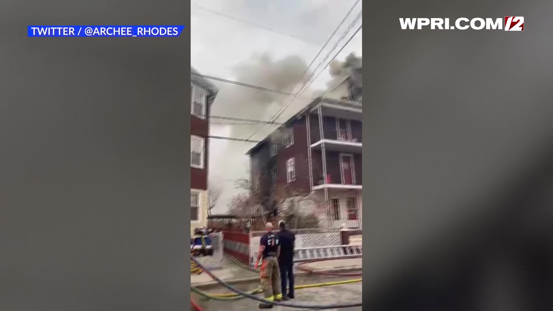 VIDEO NOW: Central Falls fire – WPRI.com