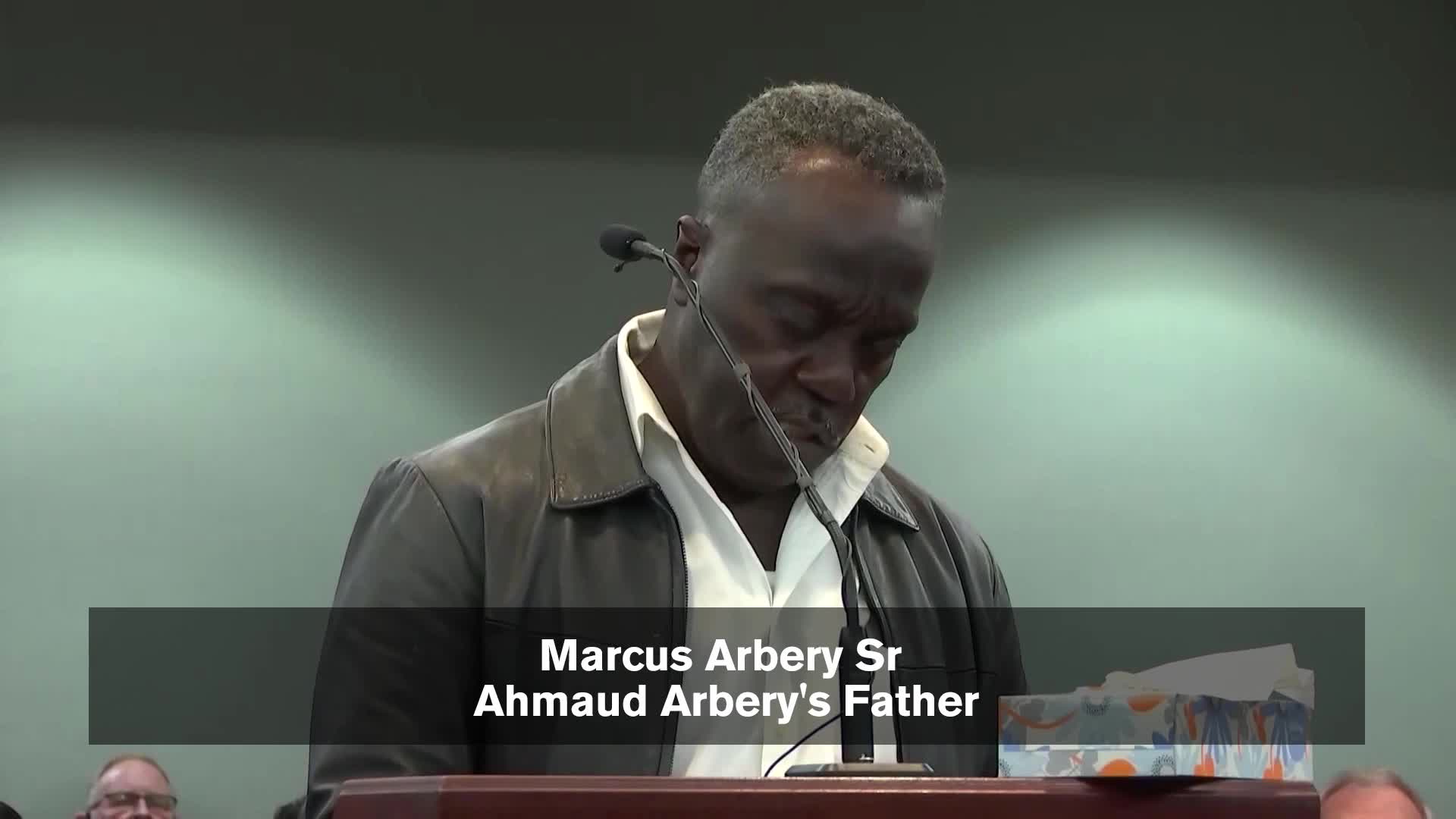 VIDEO NOW: Ahmaud Arbery’s father, Marcus Arbery Sr., shares a few ...